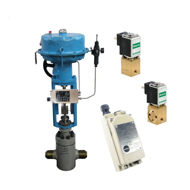 Novo Samsung Electro-Pneumatic Valve Positioner 3767 com válvula de ...